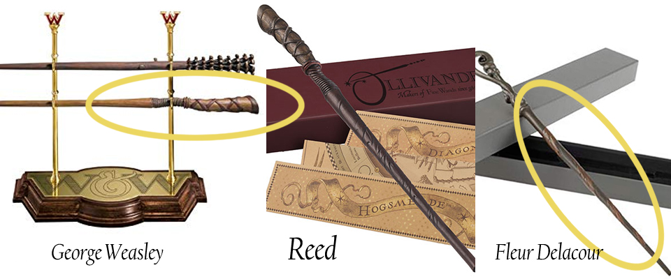 Interactive wands from WWoHP aren't original designs, but HYBRIDS of ...