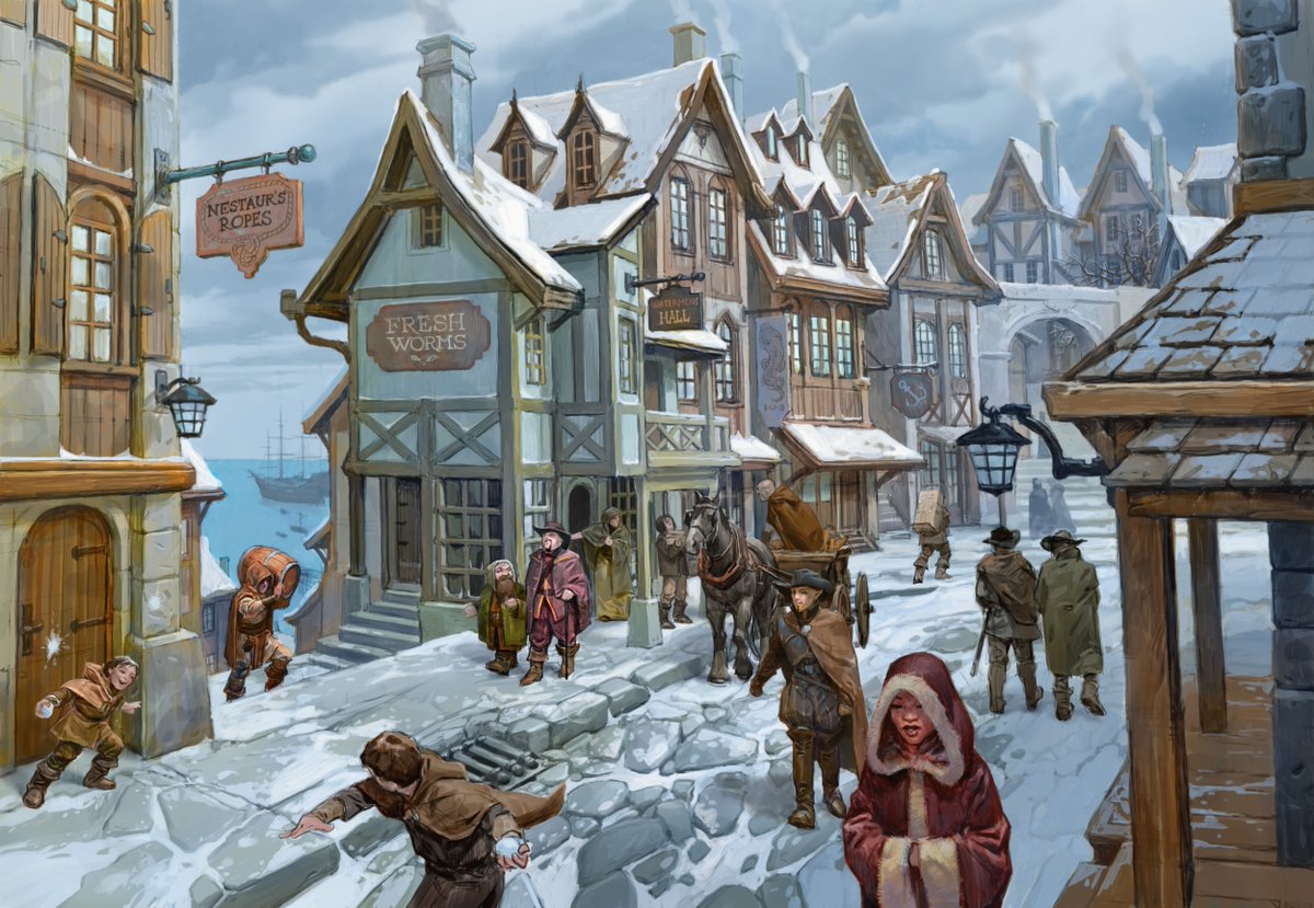 (Weekly Dragon) Un recorrido por las calles de Waterdeep en nuestro ...