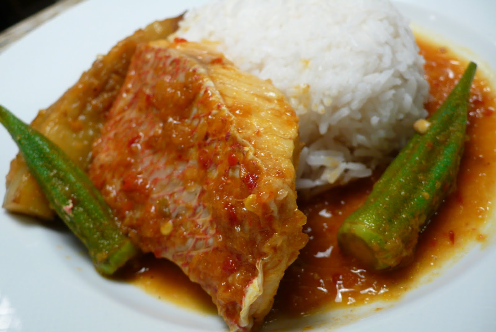 delimilli: Red Snapper Poached in Malay Tamarind Broth (Assam Pedas ...