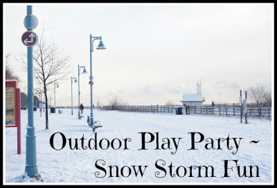 Outdoor Play Party - Snow Storm Fun