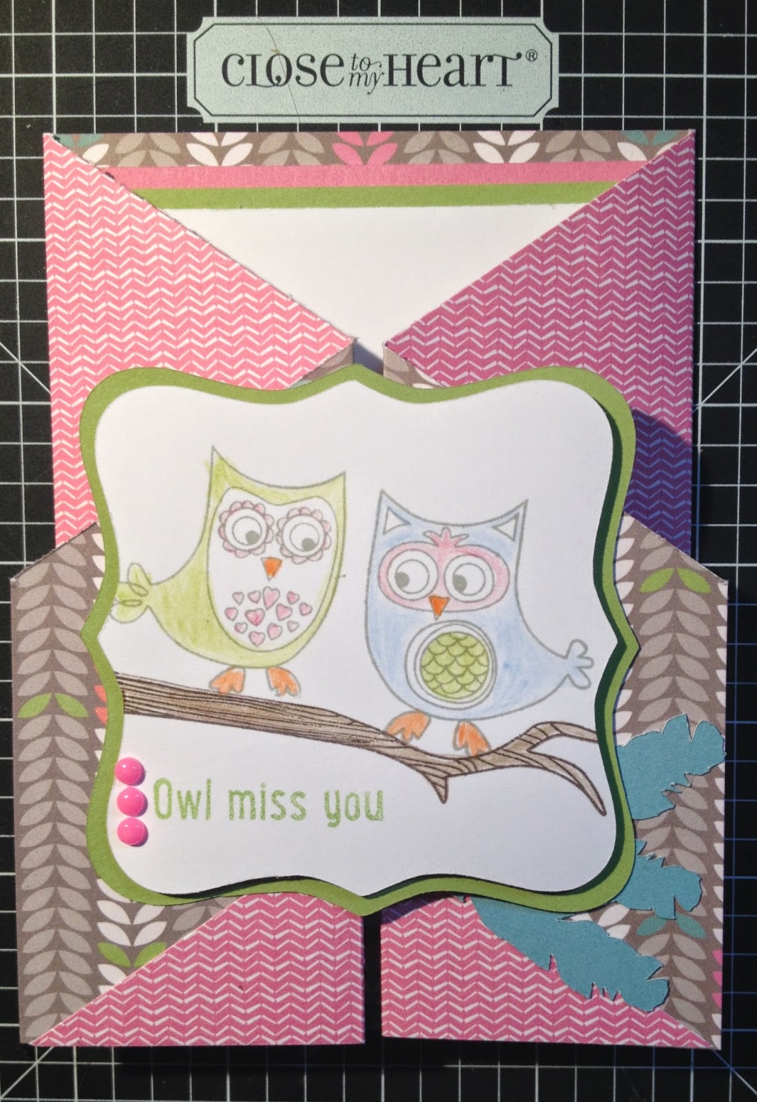 Sara Batkin's Legacies Of Love: Owl Miss You - Card