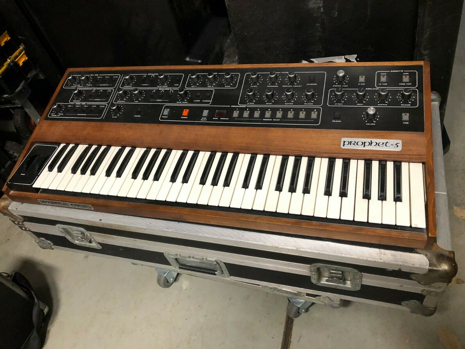 MATRIXSYNTH: Sequential Circuits Prophet-5 w/ Case