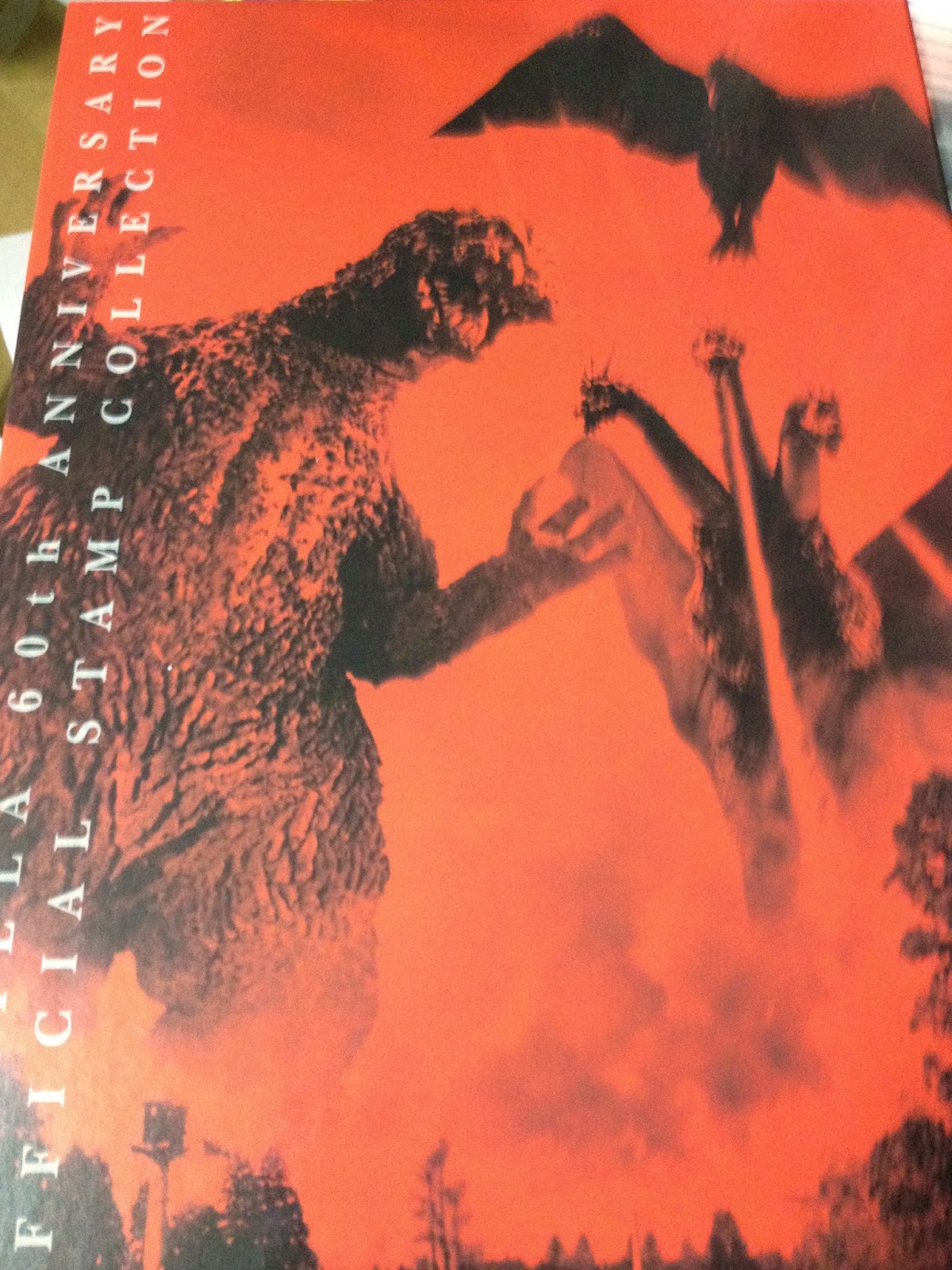 My Two Yen Worth: Godzilla Stamps Japan!