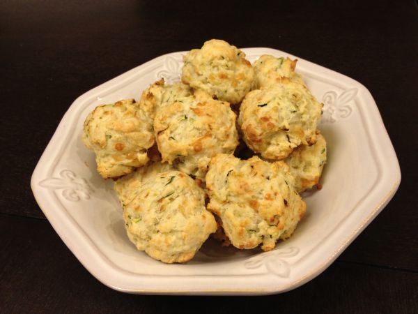 Someplace That's Green: Cheesy Zucchini Biscuits