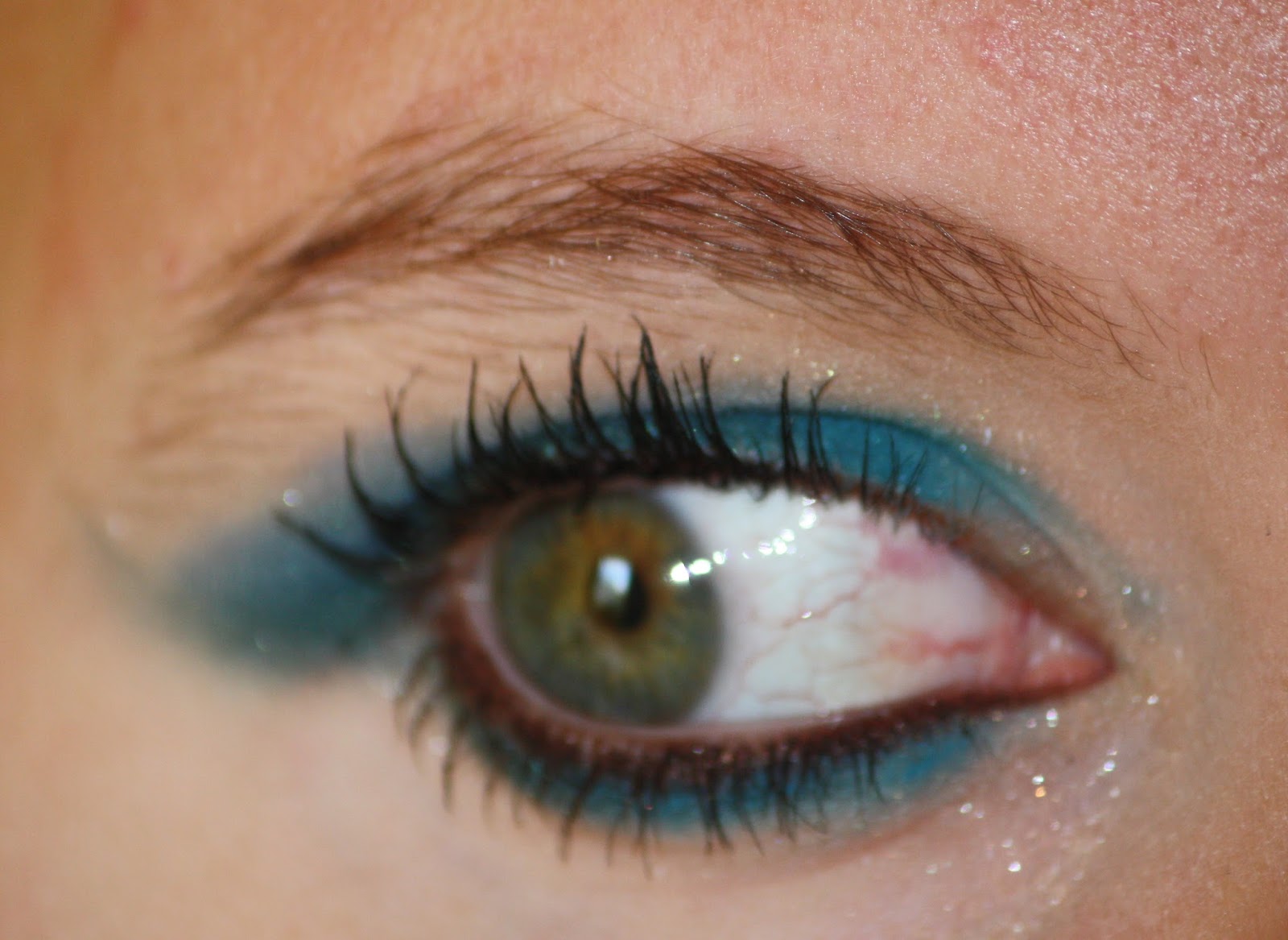 Die Zauberin Zebulon: Dark Slate Green Eye MakeUp