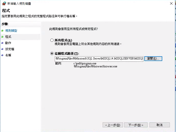 Viogin Sql Server 遠端連線設定