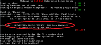 Data Recovery Tools: FSCK command to recover corrupt Linux file system:
