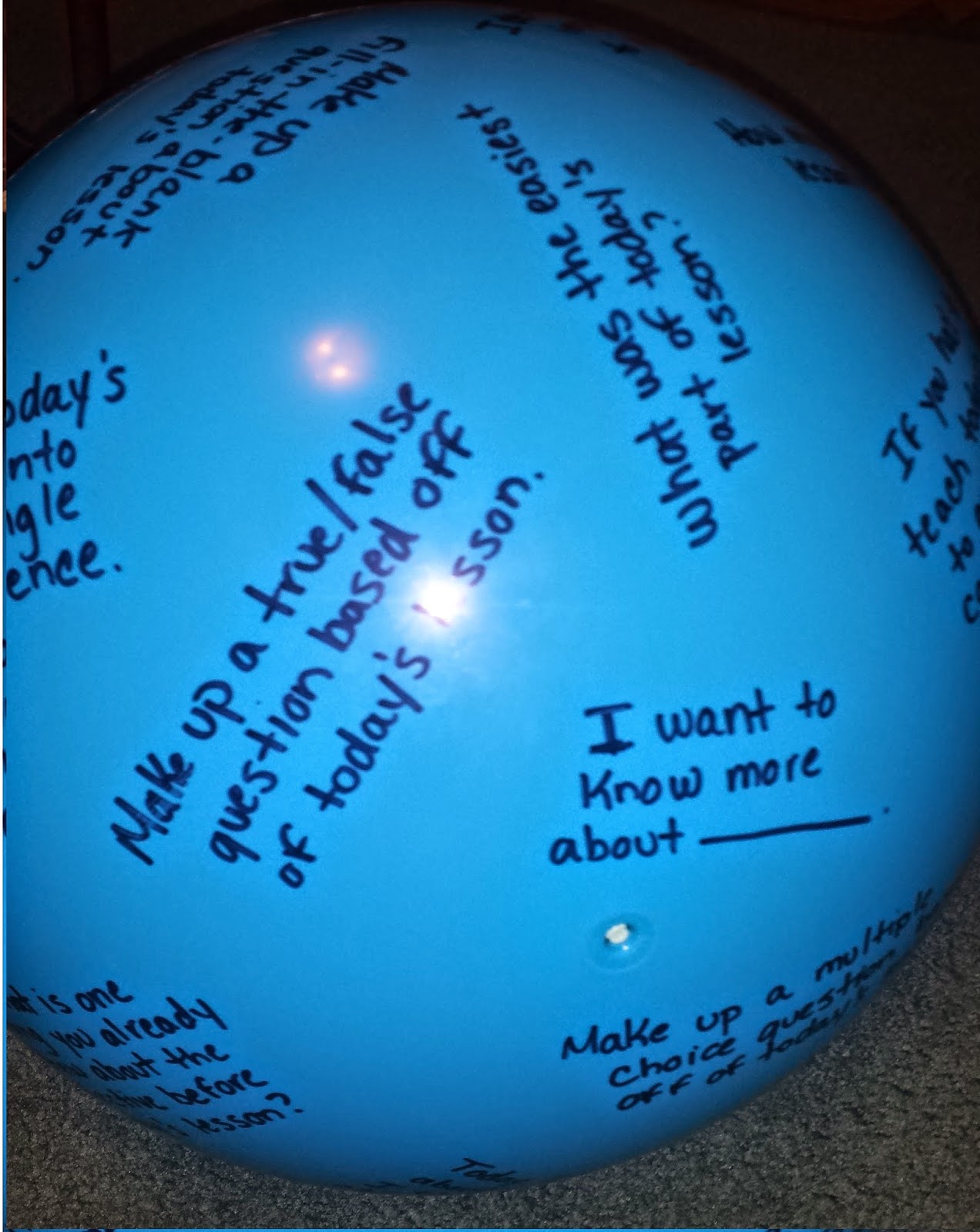 STEM A Latte: Lesson Reflection Ball
