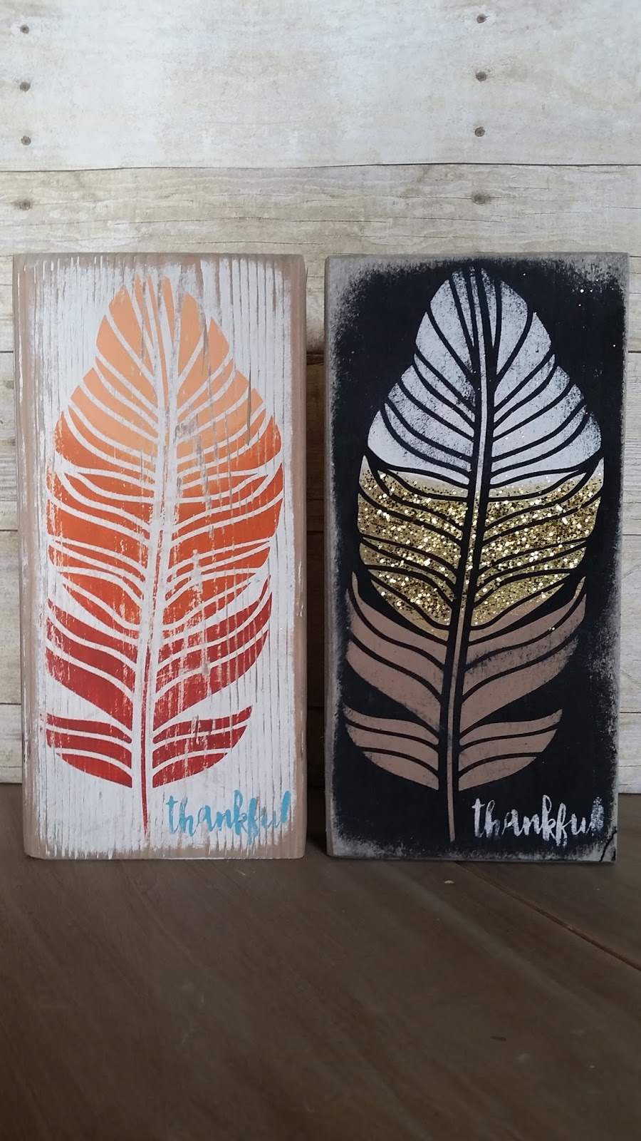 Make & Take: Feather Block