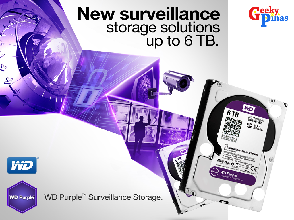 WD Purple Hard Drives 6TB Now Available for Surveillance Storage ...