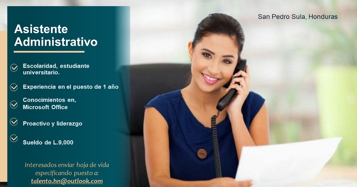 Asistente Administrativo - SPS