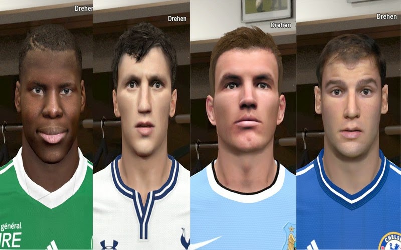 PES 2014 - Facepack by Rednik - PES Editing Corner