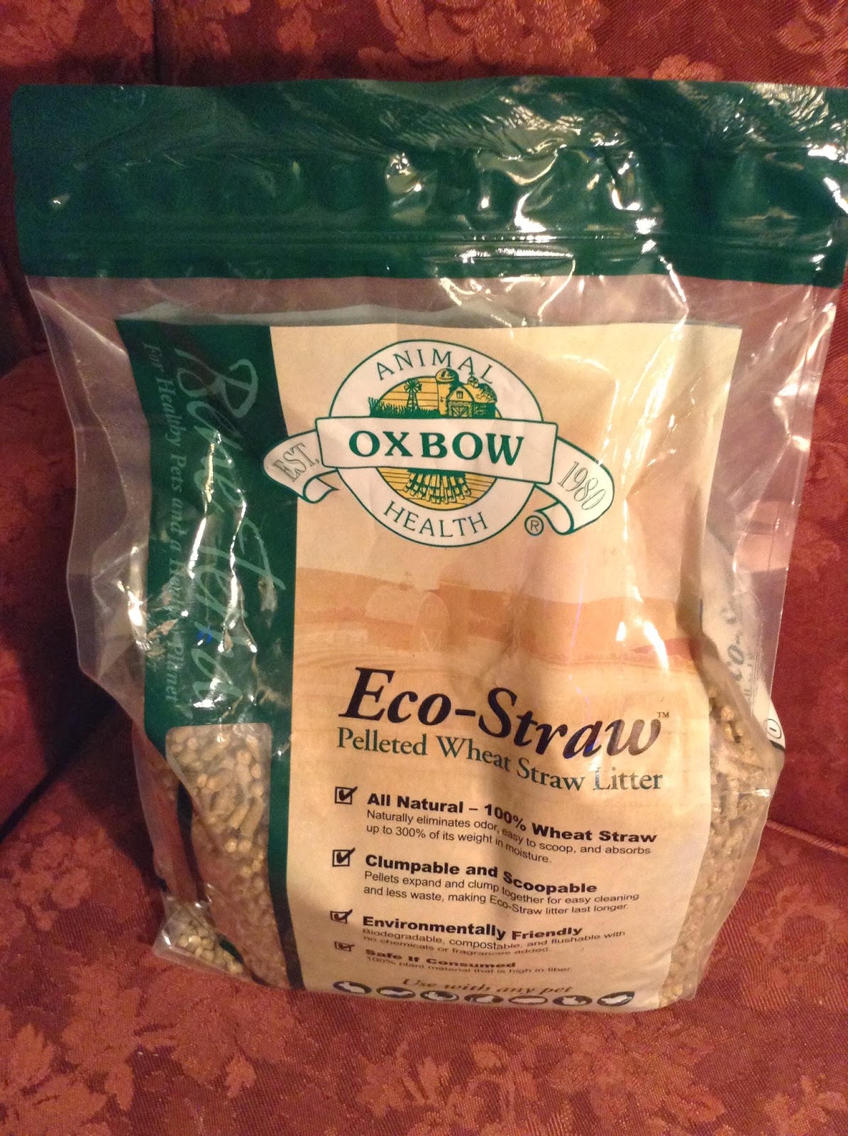 Cavy Savvy: A Guinea Pig Blog: Product Review: Oxbow BeneTerra Eco ...