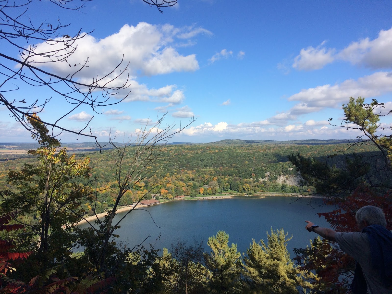 Sherrie loves color!: Hiking at Devil's Lake, Wisconsin