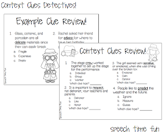 Reading Comprehension Stories: Context Clues Detectives!