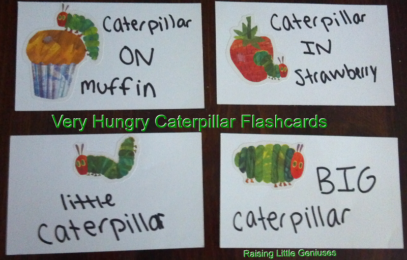 The Very Hungry Caterpillar Flashcards