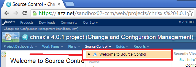 The SCM Lounge: Try out the latest 4.0.1 RTC SCM in the jazz.net sandbox