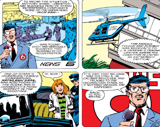 The Peerless Power of Comics!: Target: Tony Stark!