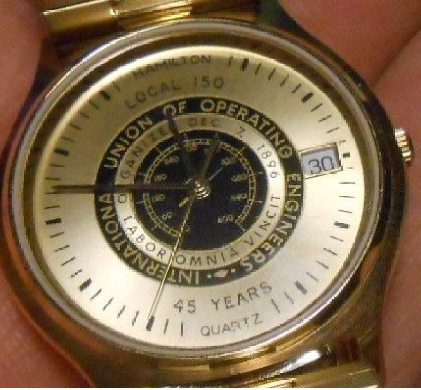 Vintage Hamilton 9812 Presentation Watches: International Union of ...
