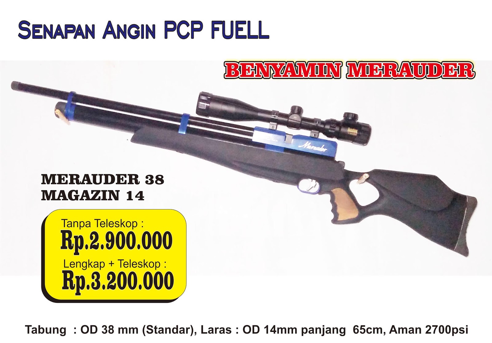 Jual senapang angin gejluk 4.5.5 Kota Medan Sumatera Utara