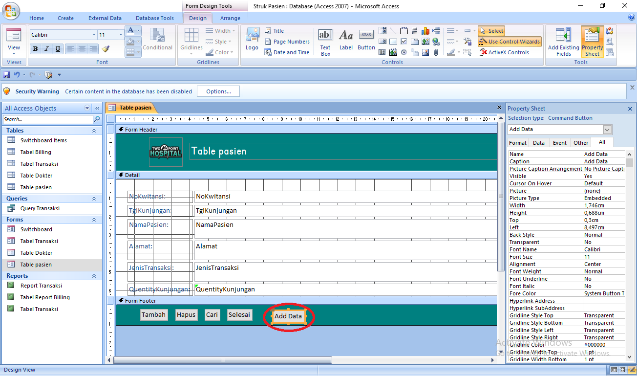 Cara Membuat Switchboard Di Ms Access
