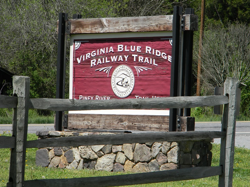 SWAC Girl: Blue Ridge Rail Trail ... Piney River, Va