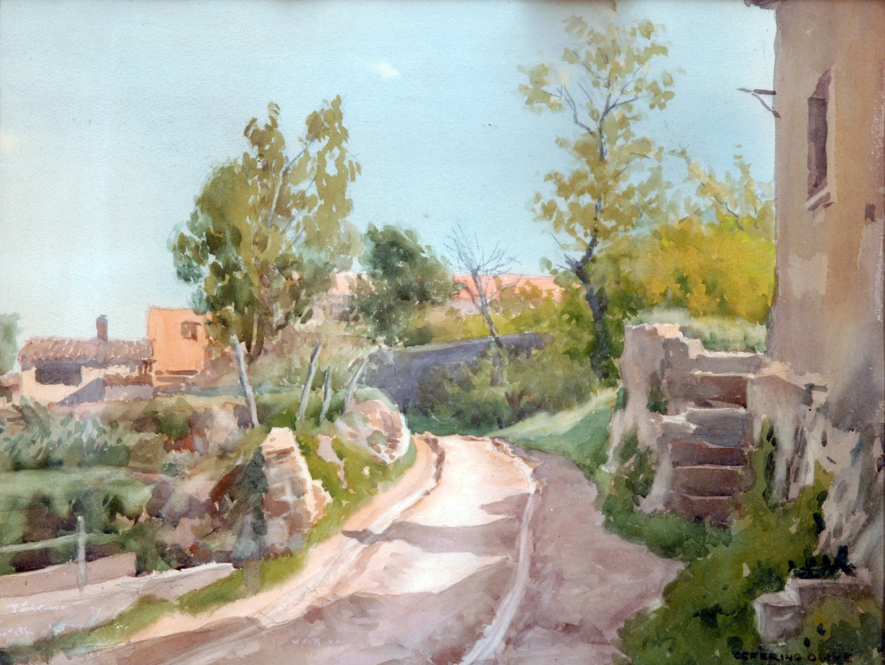 Paisajistas españoles del Siglo XIX y XX: Ceferino Olive Cabré