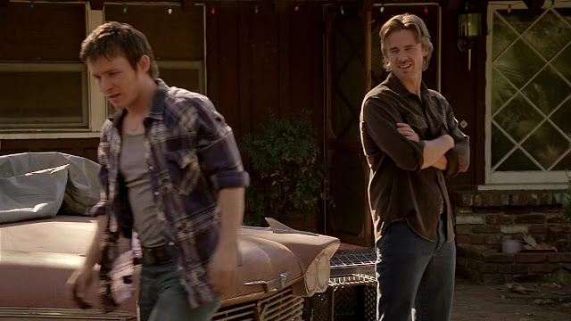 ausCAPS: Marshall Allman and Sam Trammell shirtless in True Blood 3-02 ...