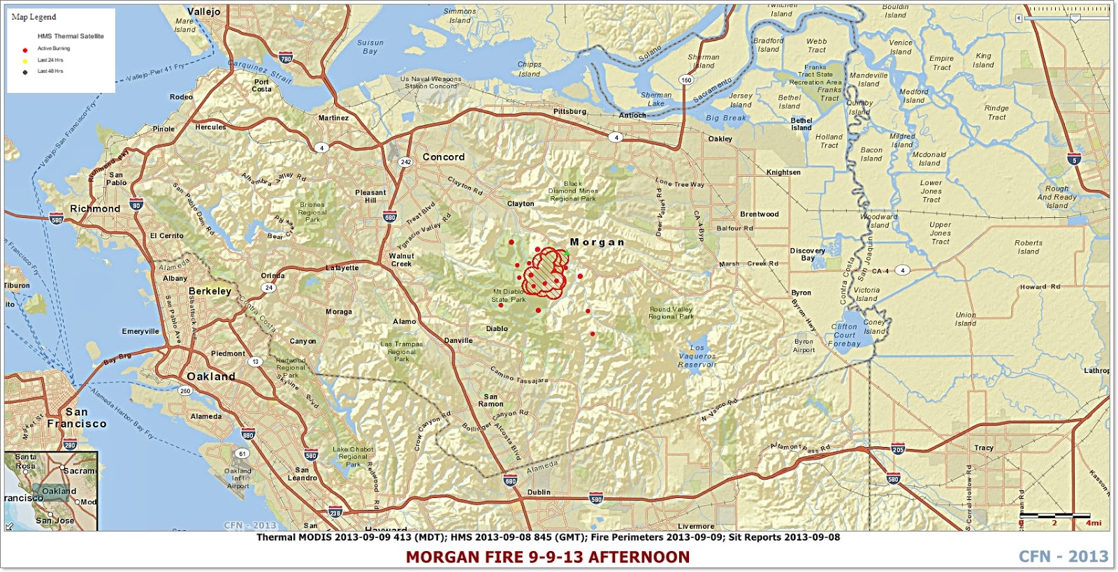 CFN - CALIFORNIA FIRE NEWS - CAL FIRE NEWS : CA-SCU- Morgan Fire 3,111 ...