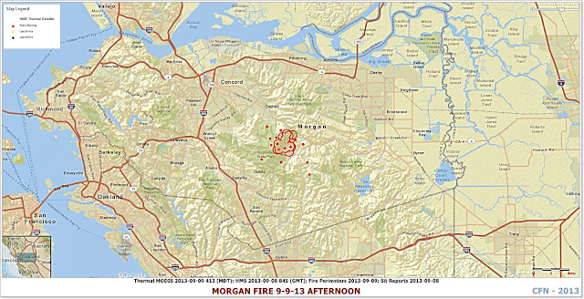 CFN - CALIFORNIA FIRE NEWS - CAL FIRE NEWS : CA-SCU- Morgan Fire 3,111 ...