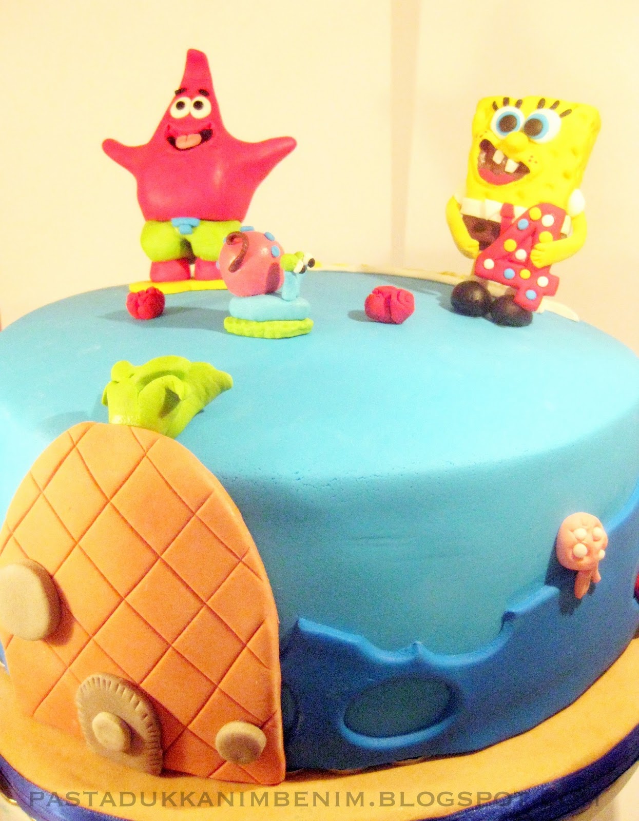 Pasta Dükkanım: Sünger BoB (SpongeBob) Pasta