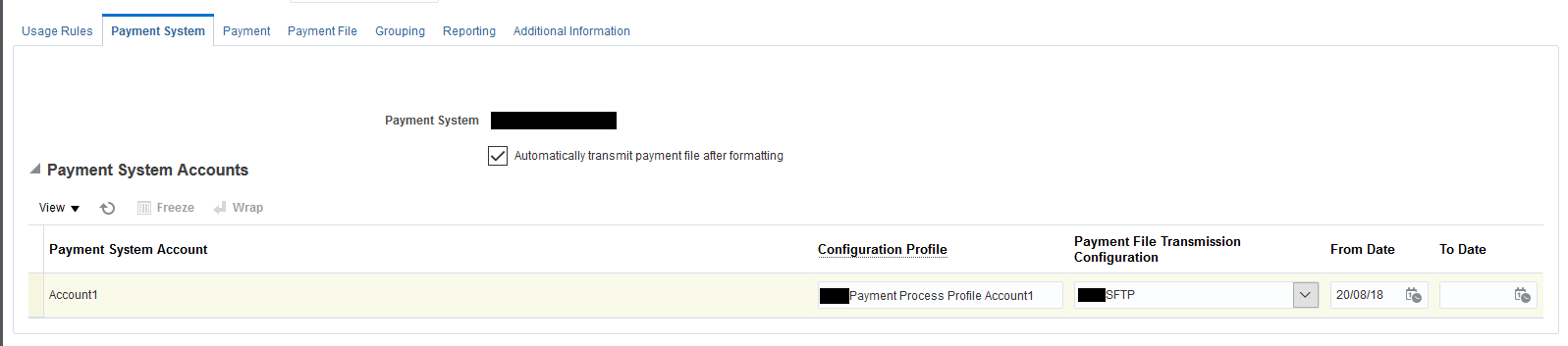 The Oracle Prodigy: Creating a Custom Payment Process Profile (PPP) in Oracle Fusion Applications