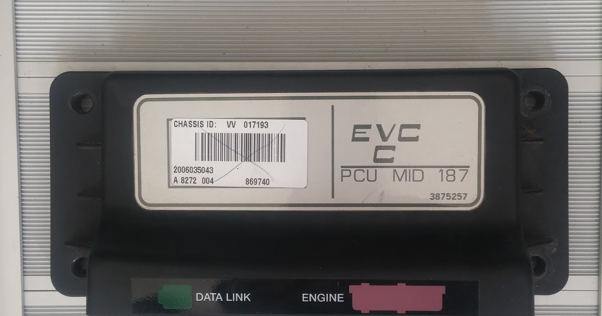 2. El VOLVO PENTA Engine PCU Control Unit EVC C MID 187