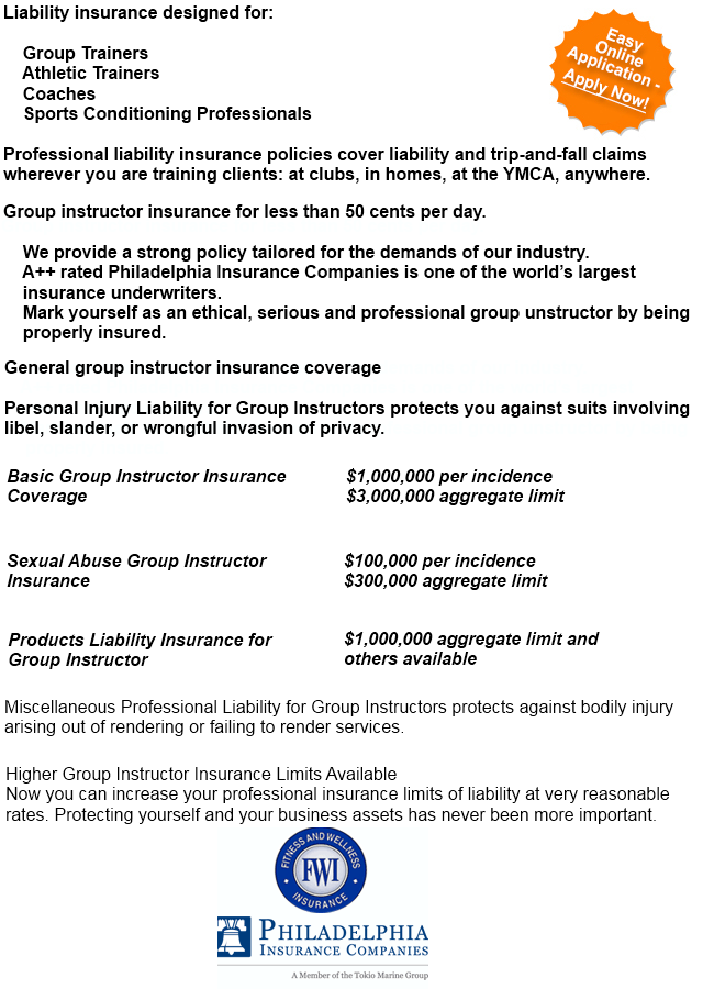 fitness instructor insurance | mahfoudk95