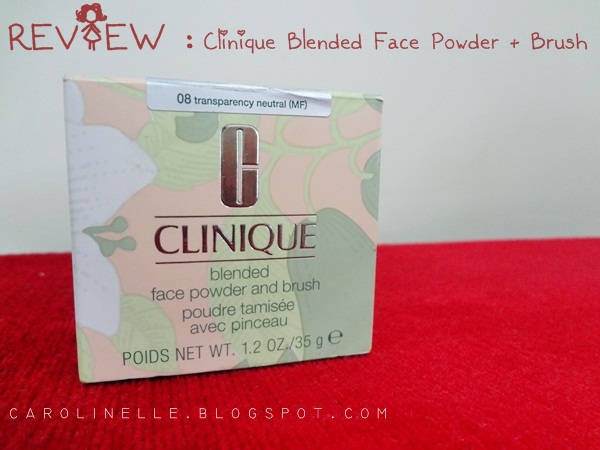 Review : Clinique Blended Face Powder and Brush - eat . sleep . kiss