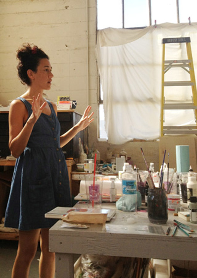 In the Studio with Jen Garrido | Poppytalk archive