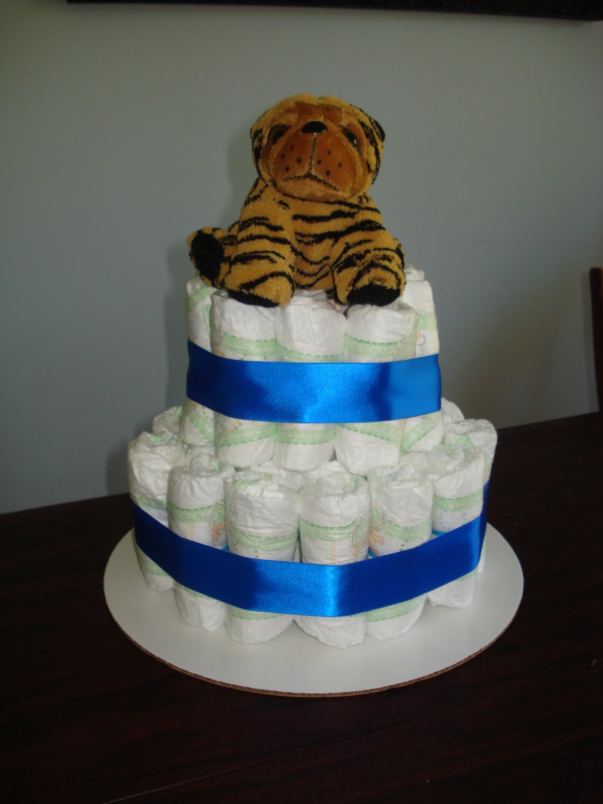 C & B Creations: Twin Mini Diaper Cakes