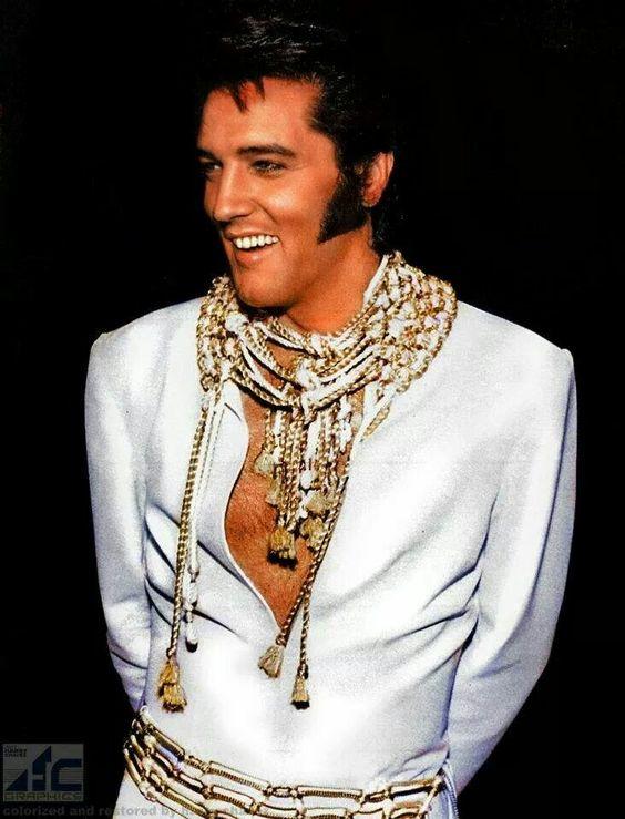 Elvis Presley . . . : Jumpsuit - Macrame Collar