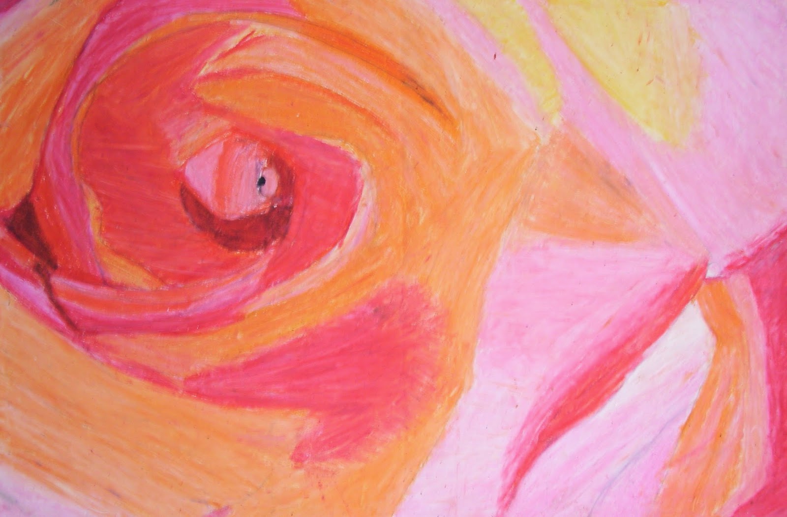 the art classroom: Abstracted Flowers (Intermediate Art - O'Keeffe ...