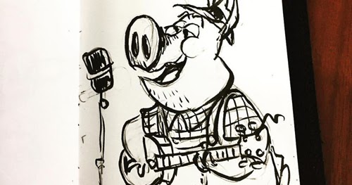 Dueling Banjo Pigs: John Sanford: Banjo Pig