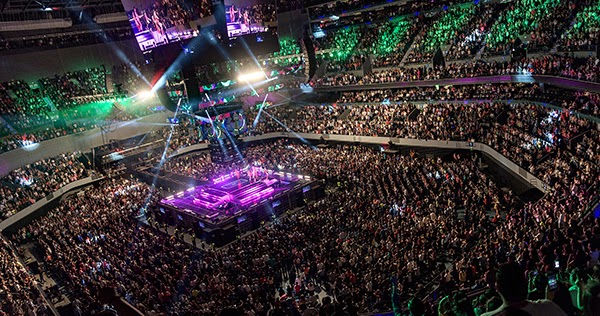 25 MIL NOVENTEROS EN LA ARENA CIUDAD DE MÉXICO