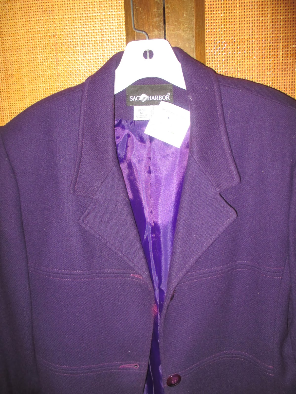 Thrift Shop Commando: Purple royale