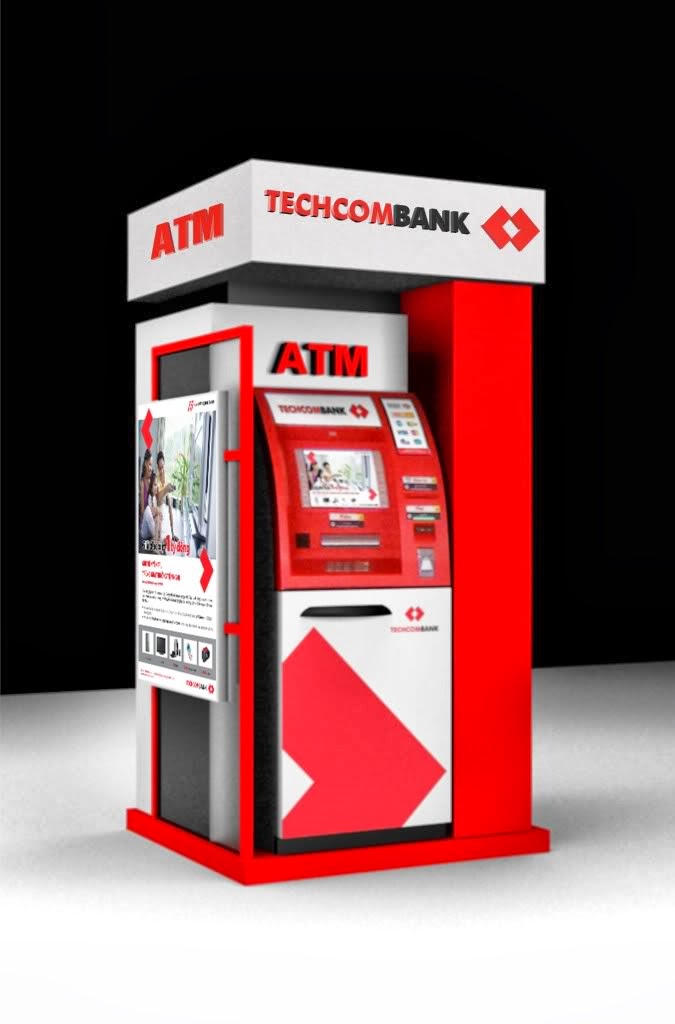 Thiết kế booth ATM ~ Nội Thất
