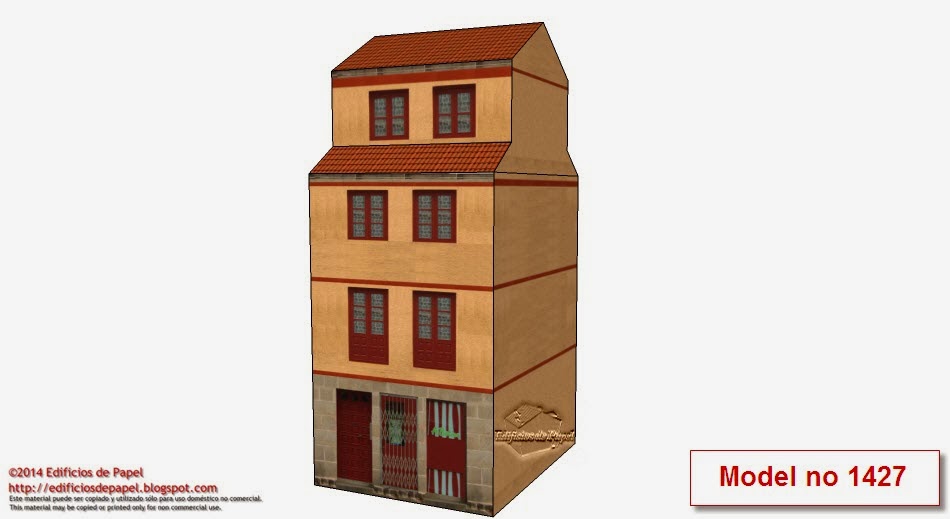 Modelos 1423 a 1427: Descarga gratis 27 Edificios de Papel en 1 fichero - Free download 27 paper ...