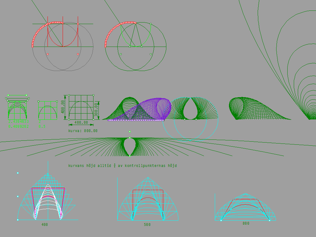 The Geometry of Bending: Arranging curves