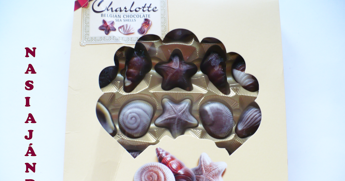CHARLOTTE BELGIAN CHOCOLATE SEA SHELLS: TENGER GYÜMÖLCSEI CSOKOLÁDÉ