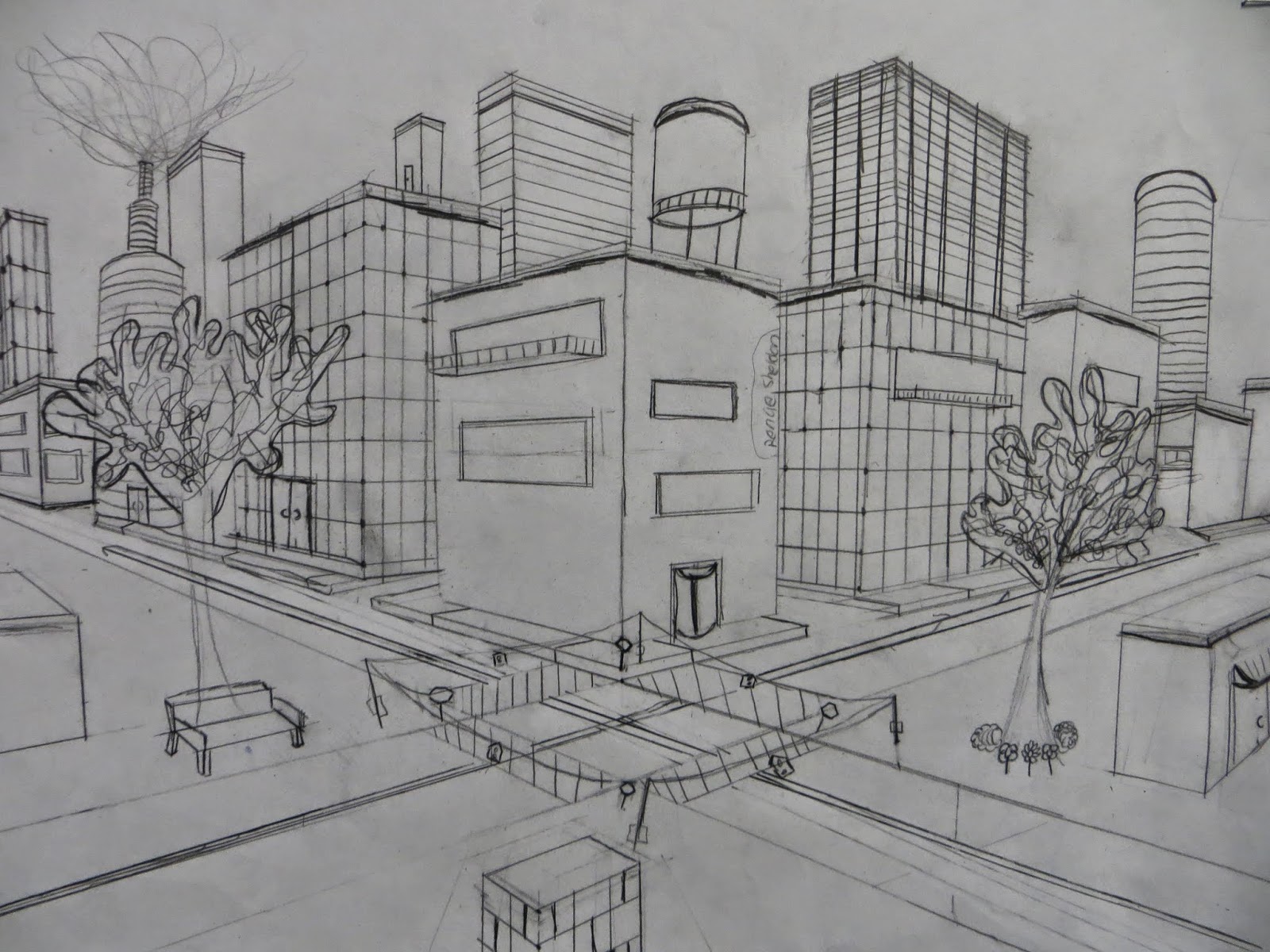 Shana's Art Room : Two Point Perspective