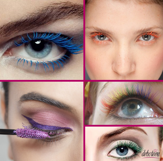 Linda, maquiada e de salto alto : Dica de maquiagem: Rimel Colorido