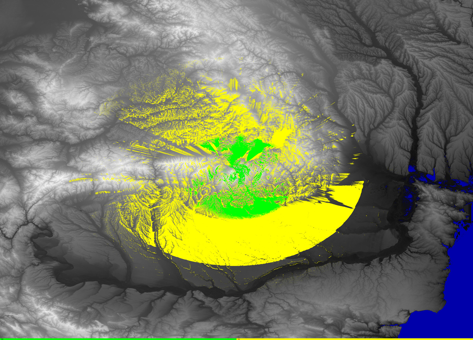 Generate radio coverage maps with SPLAT! · One Transistor