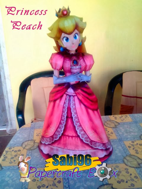 Papercraft Super Smash Bros Brawl Princess Peach ~ Papercraftsparati ...